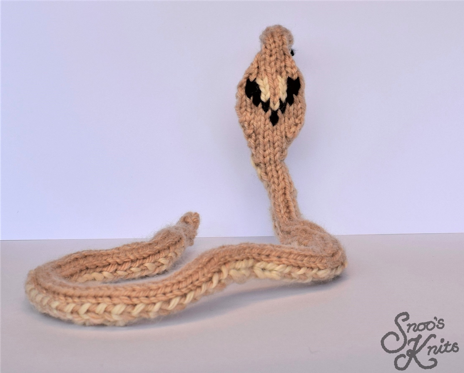Four Snake Species Plus Basic Snakes Knitting Pattern - Etsy