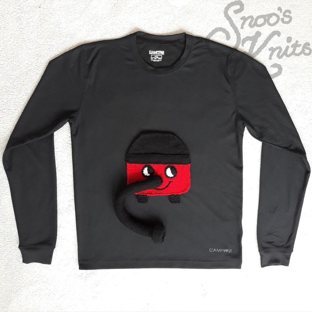 Henry Hoover Applique Knitting Pattern Snoo's Knits – Pattern Only - Etsy