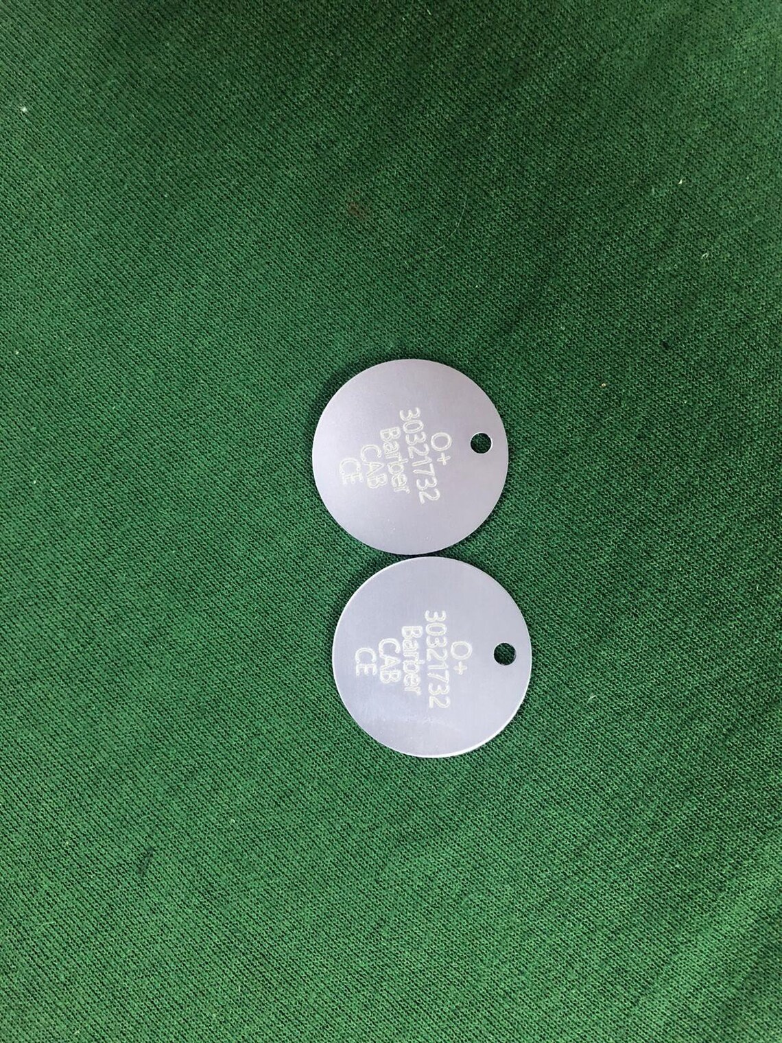 Engraved Current British Army Identification ID Dog Tags 2 0r - Etsy