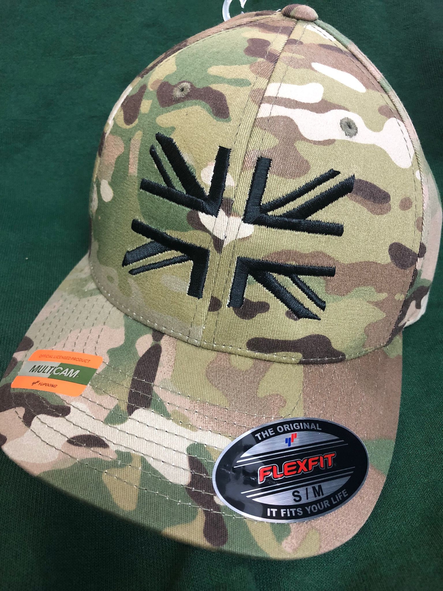 Union Jack Design Cap Hat Flexfit Yupoong Camouflage Snapback - Etsy