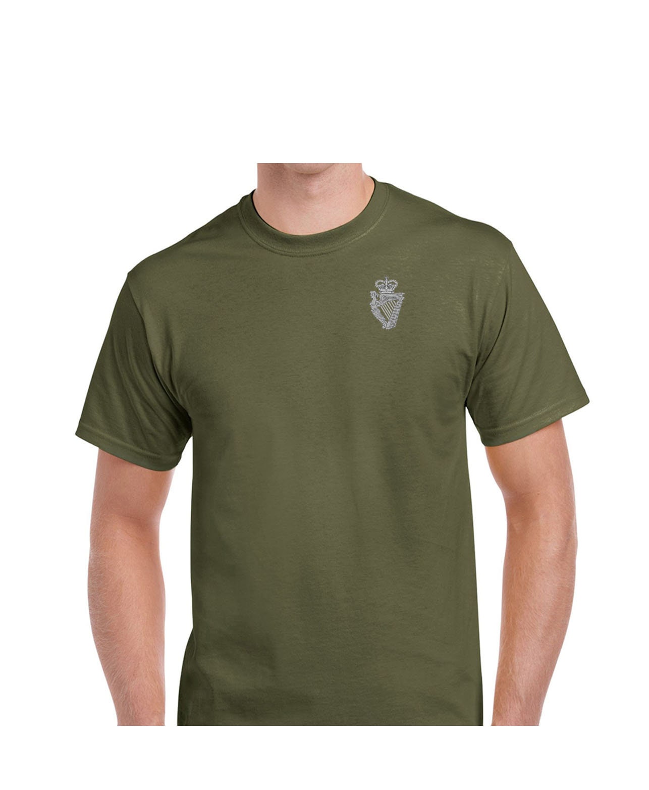 Royal Irish RIR Cap Badge British Army Regiment Embroidered | Etsy