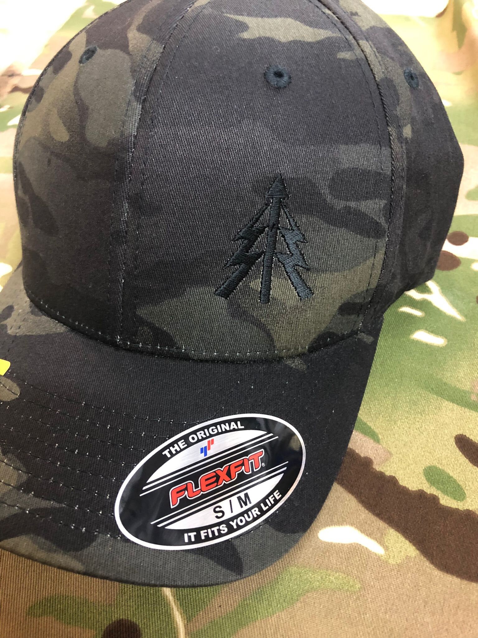 RECCE Tree MAP Symbol Embroidered Cap Hat Flexfit Yupoong - Etsy