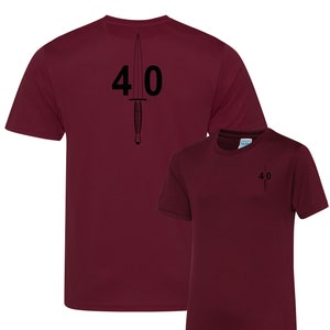 40 Commando 40 Cdo Rm Royal Marines Wick Away Sports Moisture Double ...