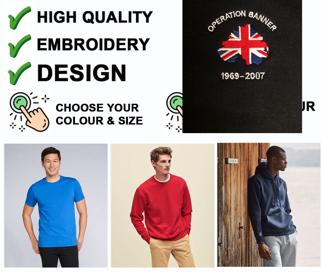 Operation Banner, 1969-2007 Embroidered RUC UDR Op Banner Northern ...