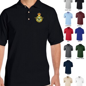 RAF Badge Embroidered T-shirt Hoodie Polo Sweatshirt Royal Air Force - Etsy