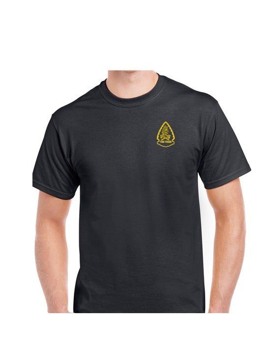 Navy Seal Drietand Zwart En Wit Herkent Iemand Het Onderste Badge?