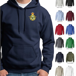 RAF Badge Embroidered T-shirt Hoodie Polo Sweatshirt Royal Air Force - Etsy