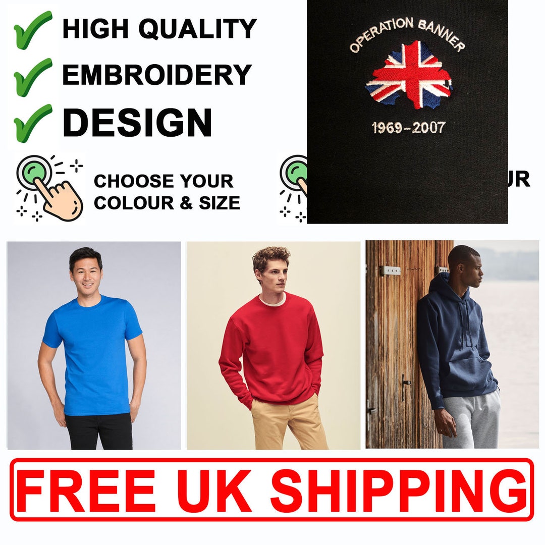 Operation Banner, 1969-2007 Embroidered RUC UDR Op Banner Northern ...