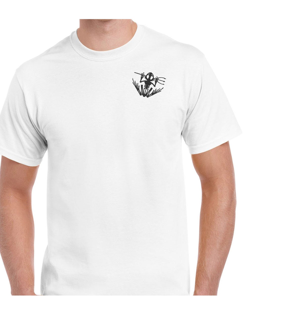 Navy Seal Frog Skeleton With Trident