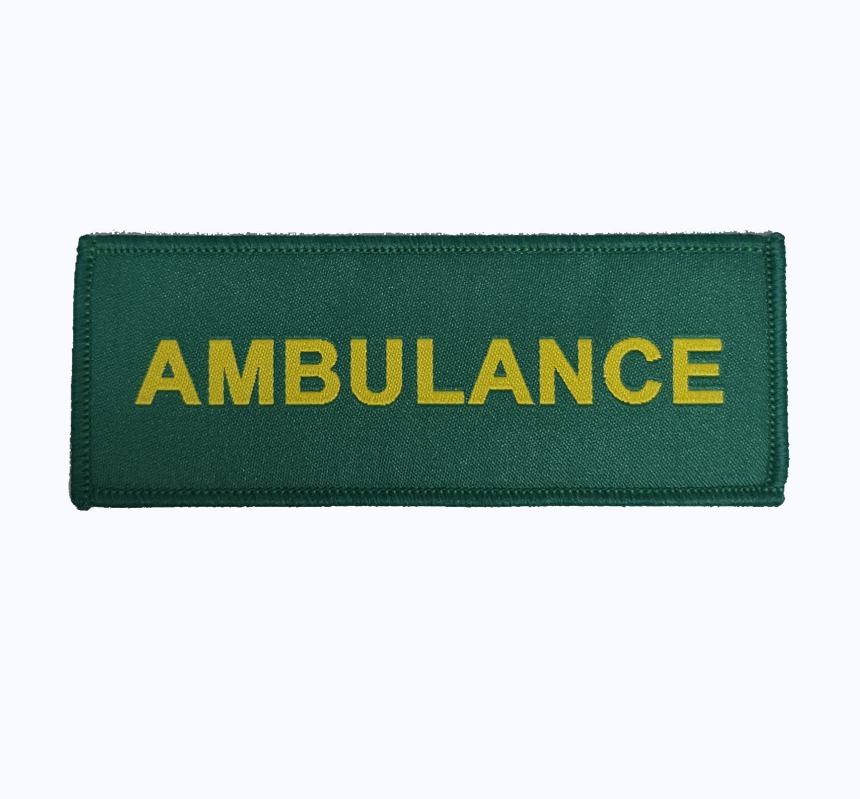 Ambulance / Woven Patch / Identification Badge - Woven Badge 40mm X ...