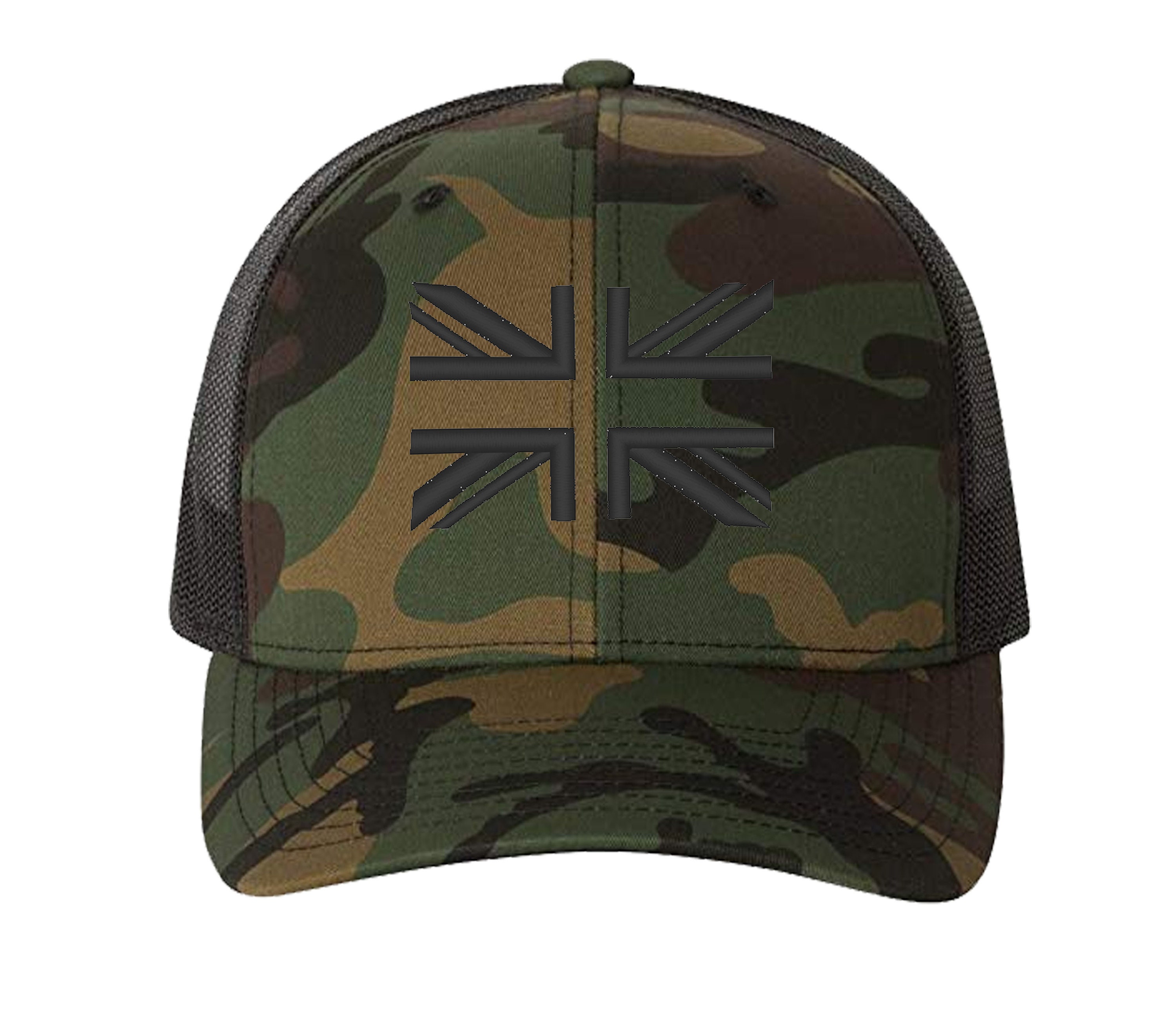 Union Jack Design Cap Hat Flexfit Yupoong Camouflage Snapback - Etsy