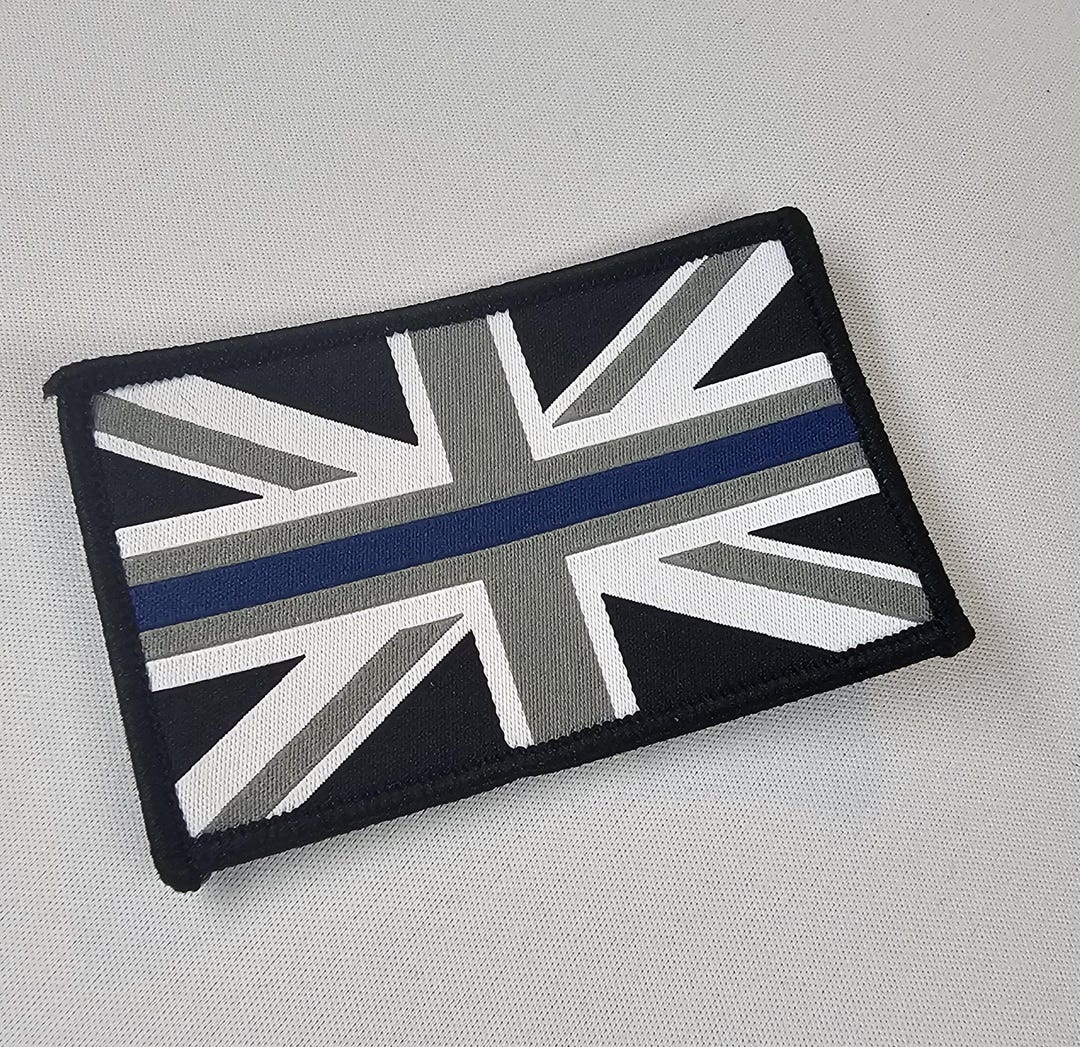 Police Service / Blue Line - Emergency Service Thin Line - Union Jack ...