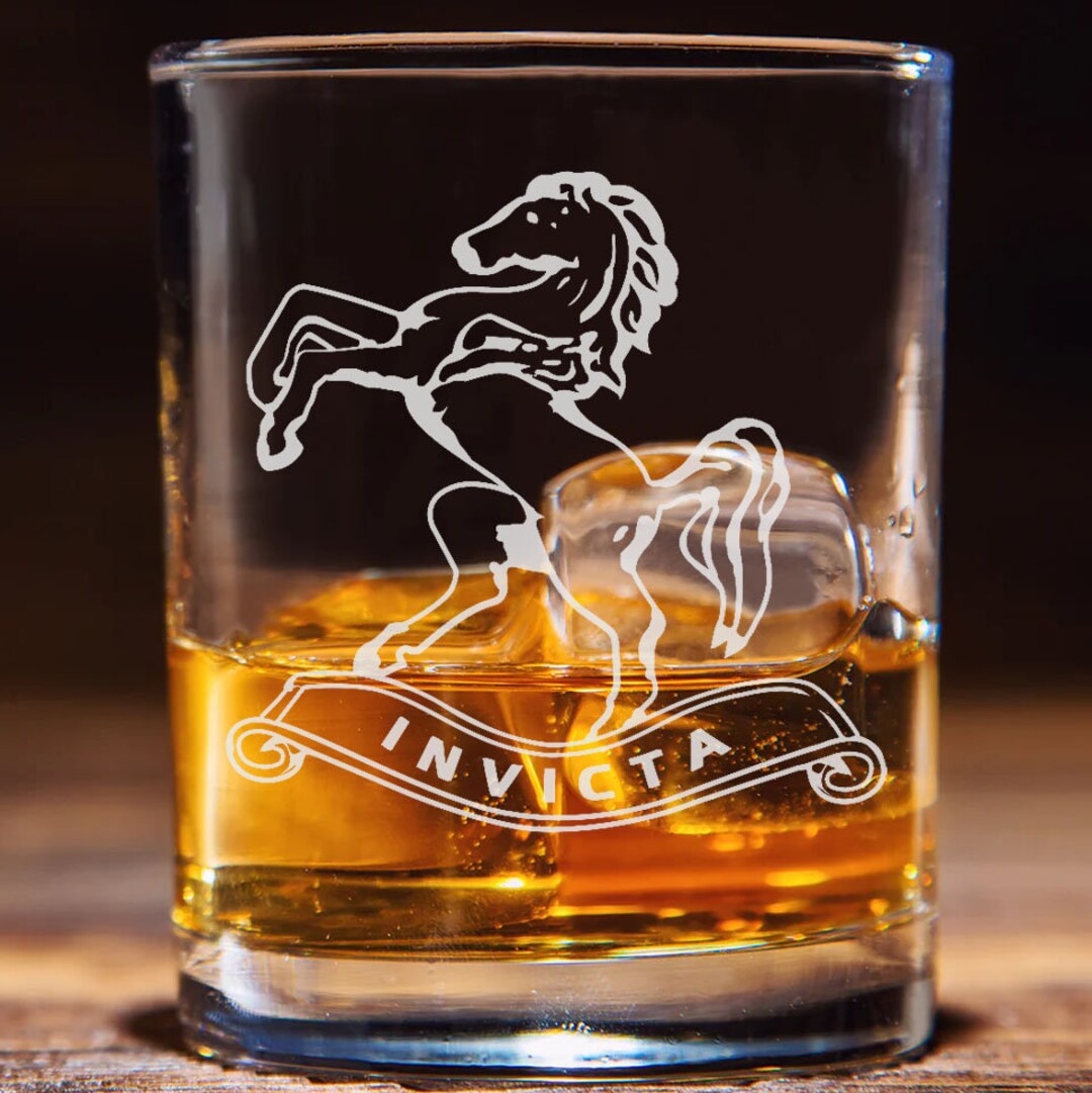 Kent County Crest Invicta Horse Logo / Motif Engraved - Etsy