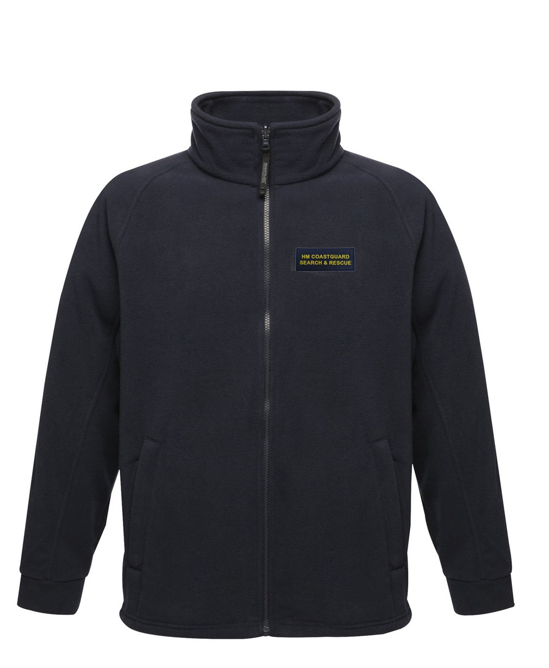 HM Coastguard Woven Badge/ Patch - Micro Fleece Full Zip Jacket - Sewn ...