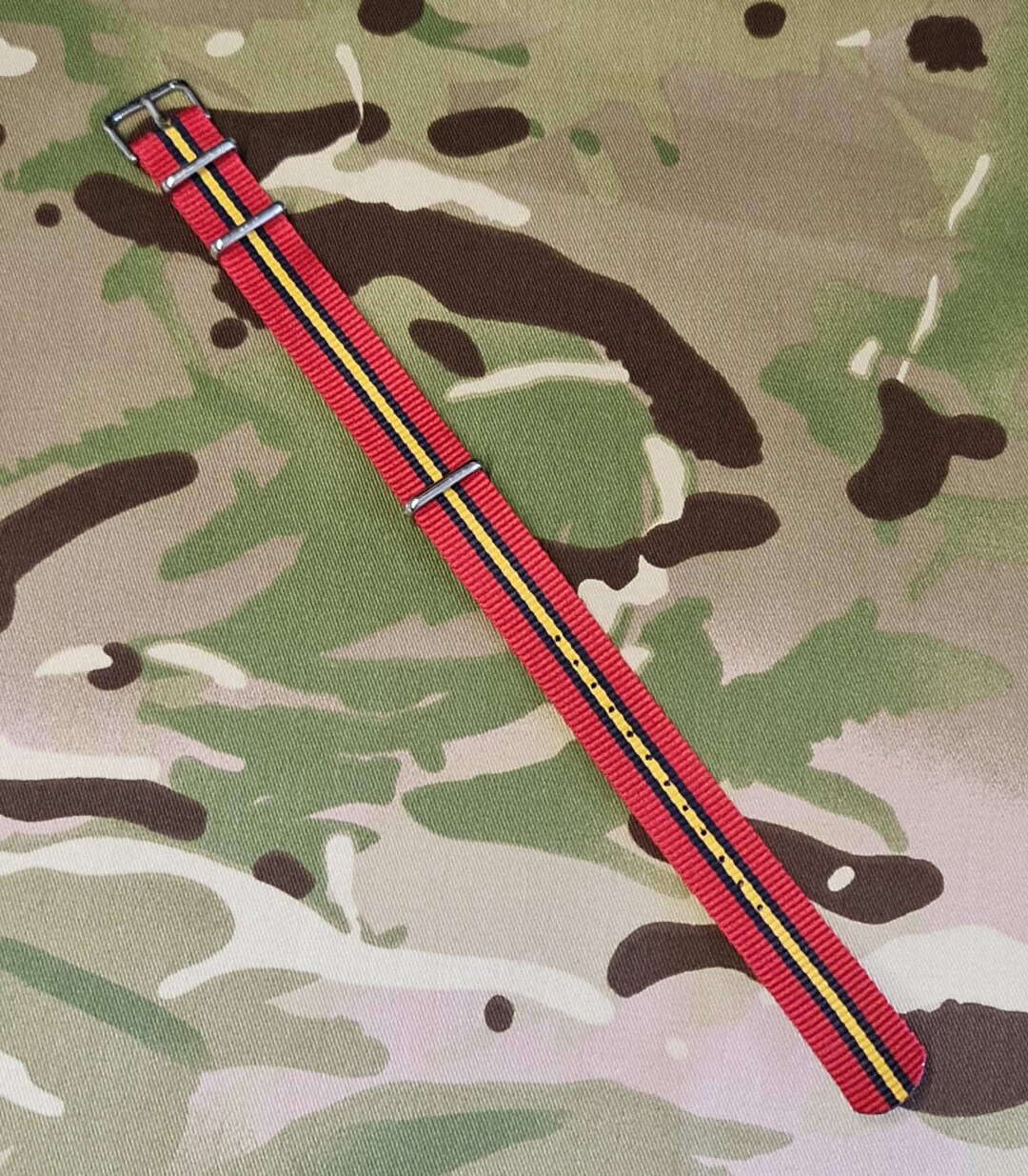 G10 NATO Military Regimental Universal Watch Strap - 18mm Width - RA ...