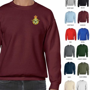 RAF Badge Embroidered T-shirt Hoodie Polo Sweatshirt Royal Air Force - Etsy