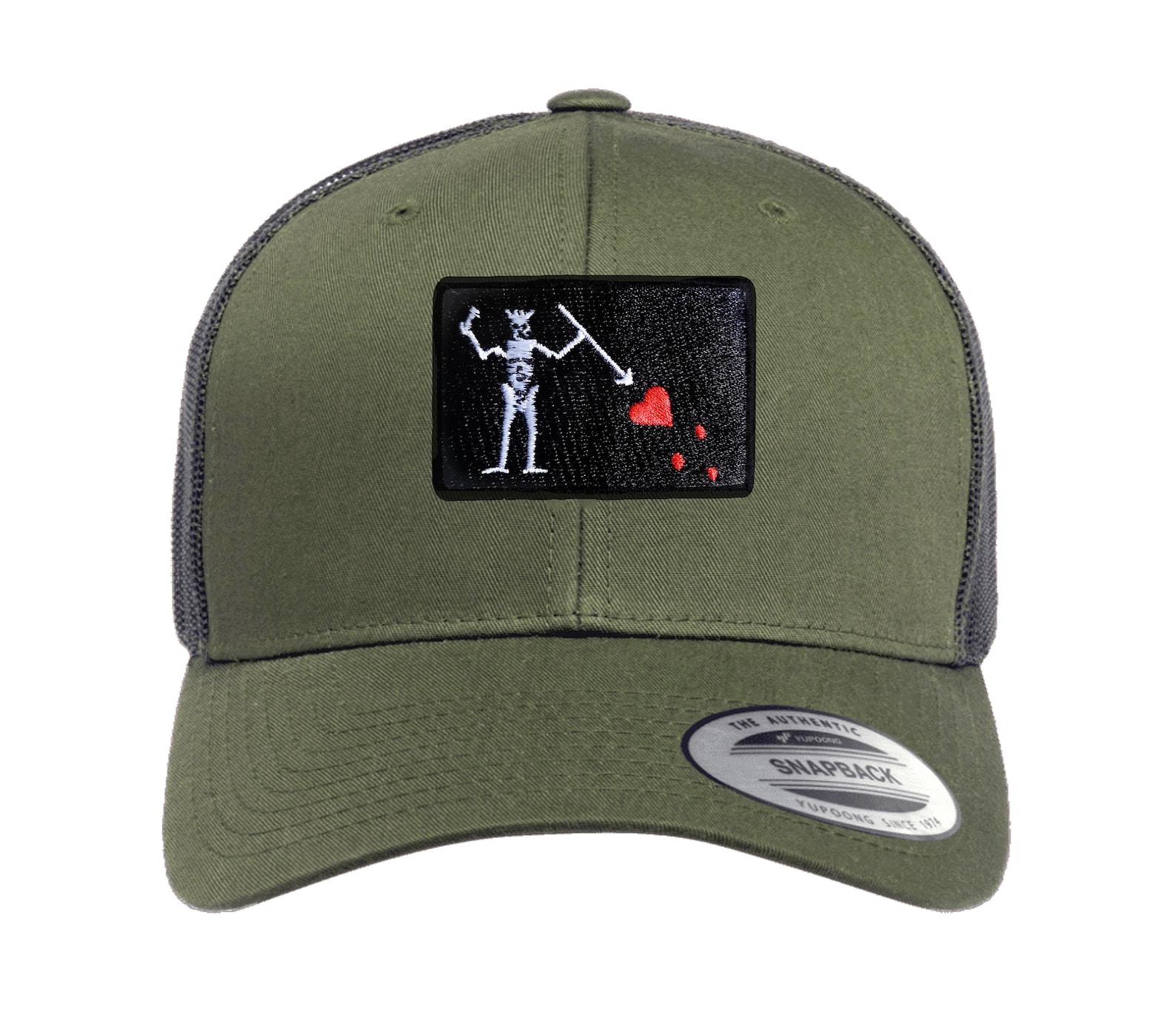 Velcro Patch Blackbeard Flag Baseball SNAPBACK CAP HAT - Etsy