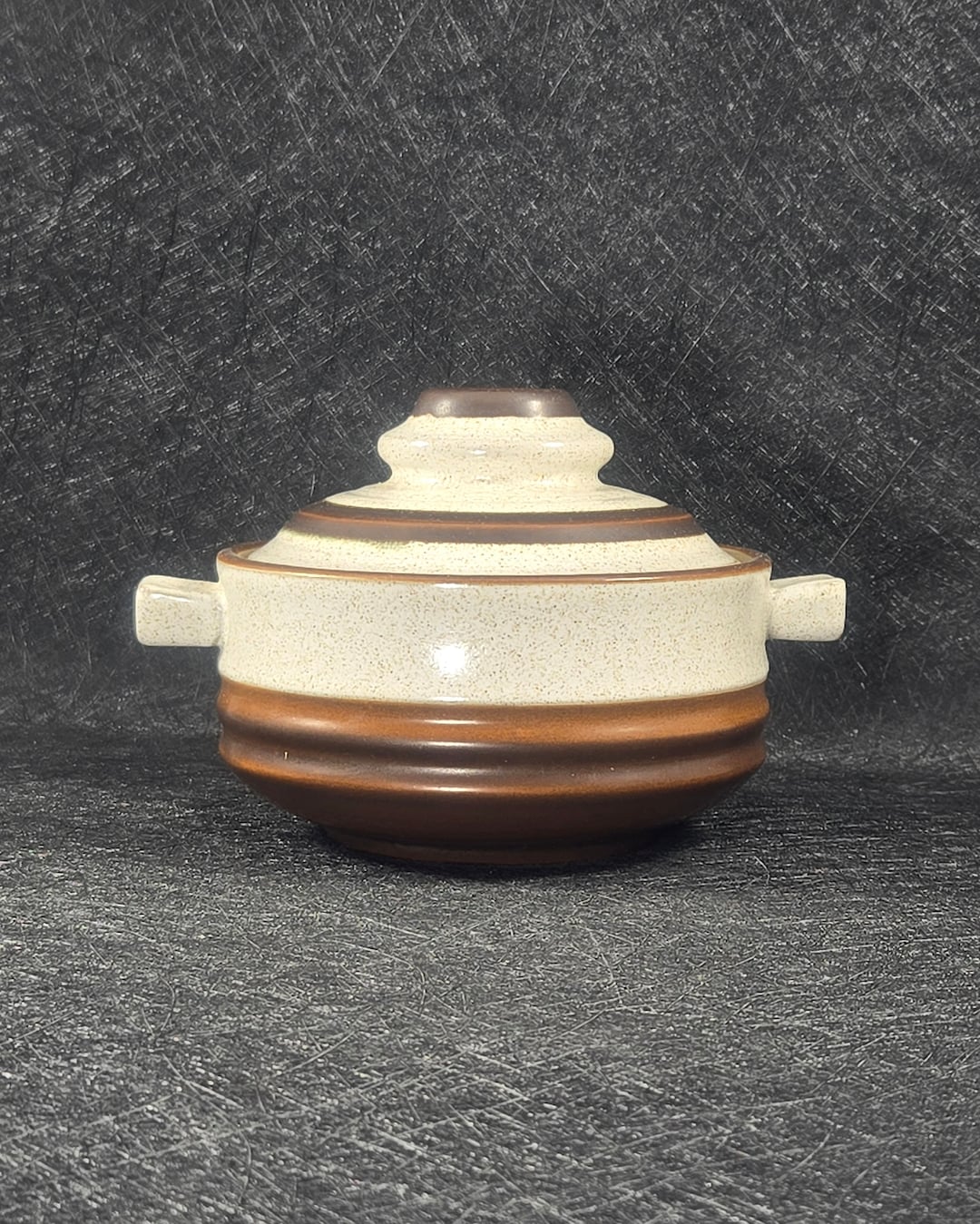 Vintage Denby-langley Pottery Stoneware Potter's Wheel Rust Individual ...