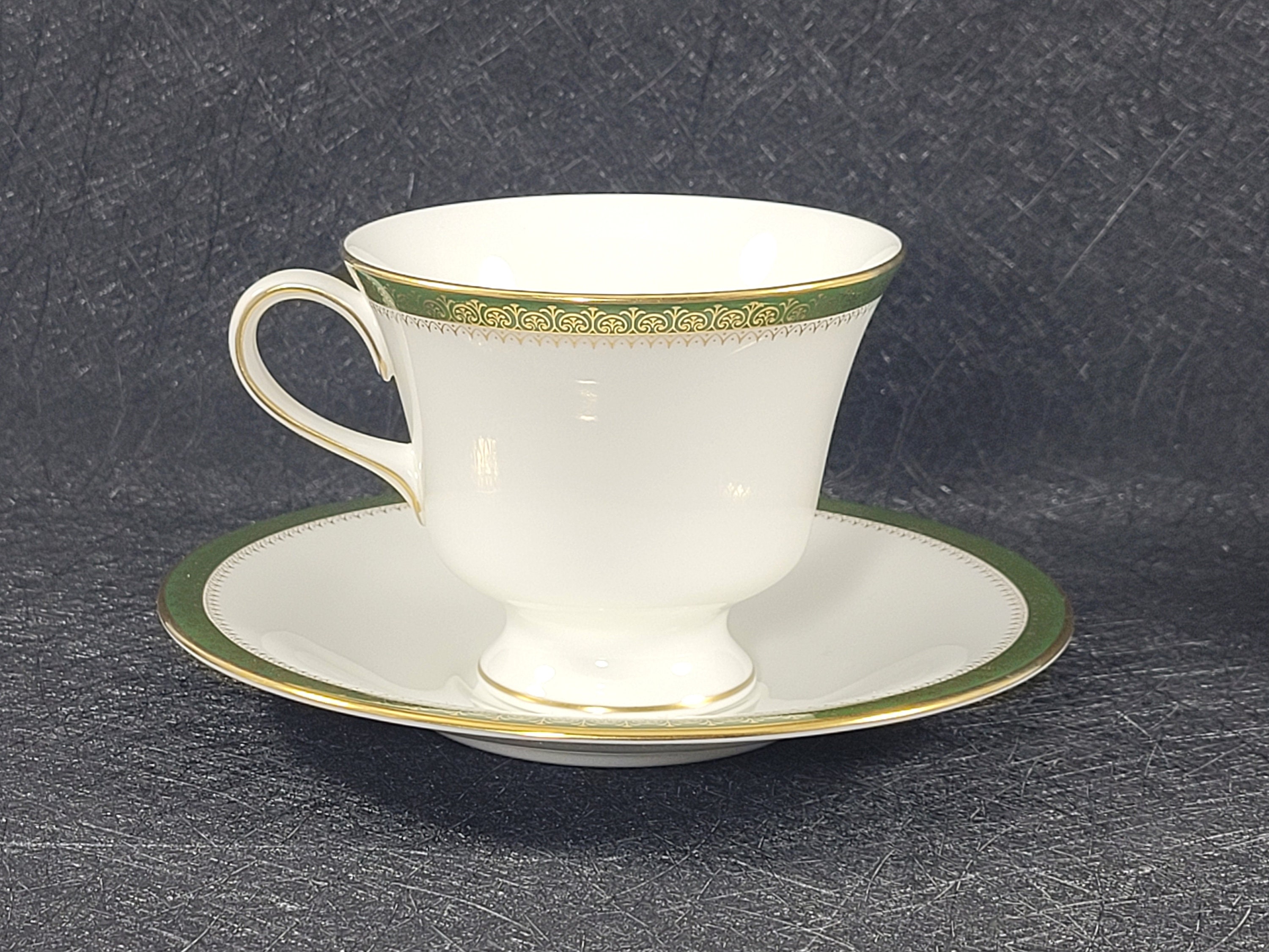 Set of 2 Wedgwood Chester Cups and Saucers Bone China England - Etsy