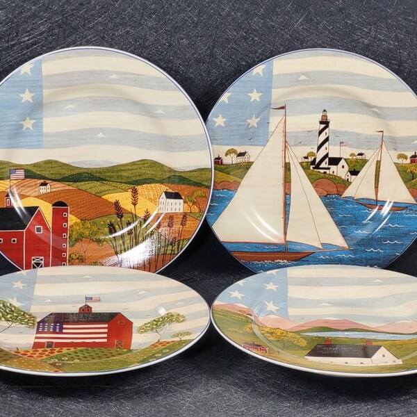 Warren Kimble Plates - Etsy