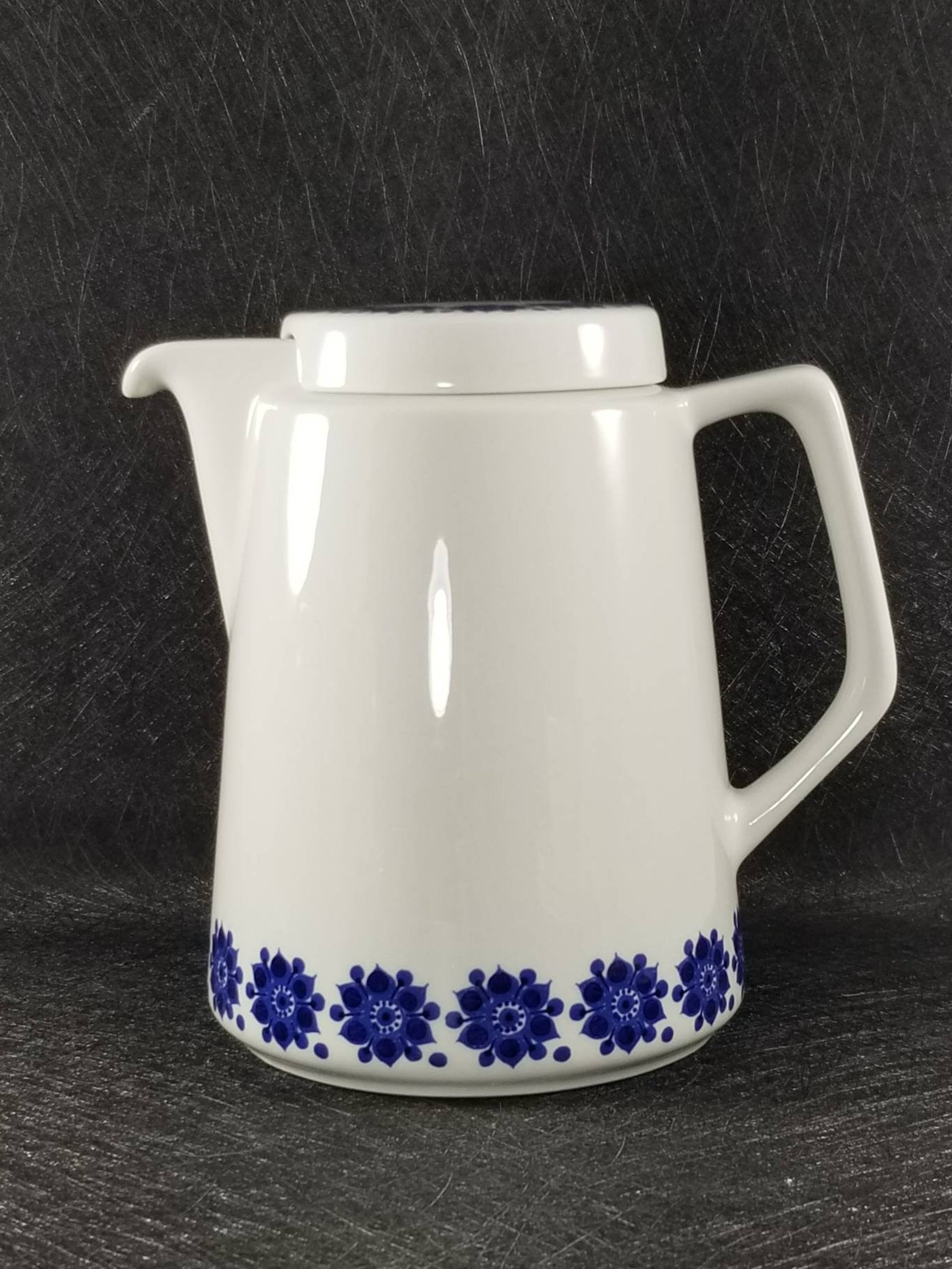 Vintage Figgjo Flint Coffee Teapot Vitro Porselen Med Korund Norway 73 ...