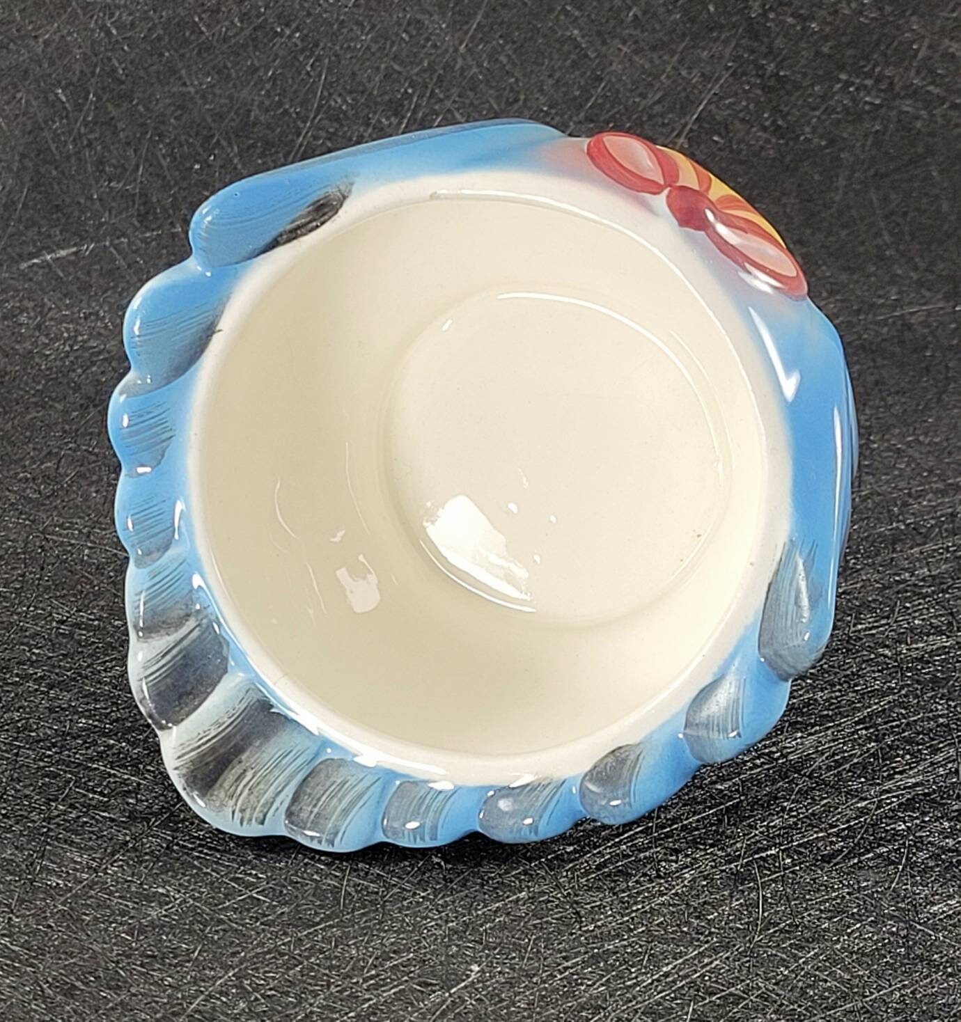 Vintage Lefton Blue Bird ESD Anthropomorphic Jam Jelly Jar - Etsy