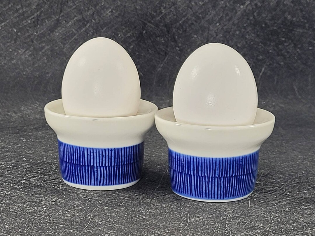 2 Vintage Rorstrand Koka Egg Cups Hertha Bengtson Design Sweden ...