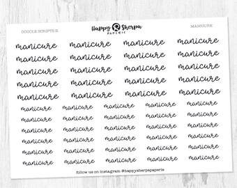 This Week Handwritten Script Planner Stickers | Etsy