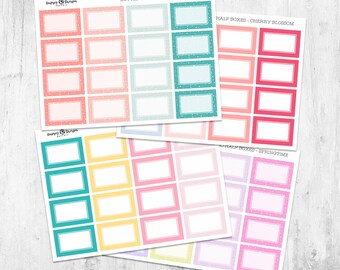 Skinny Labels 36 Functional Planner Stickers Color Palette | Etsy