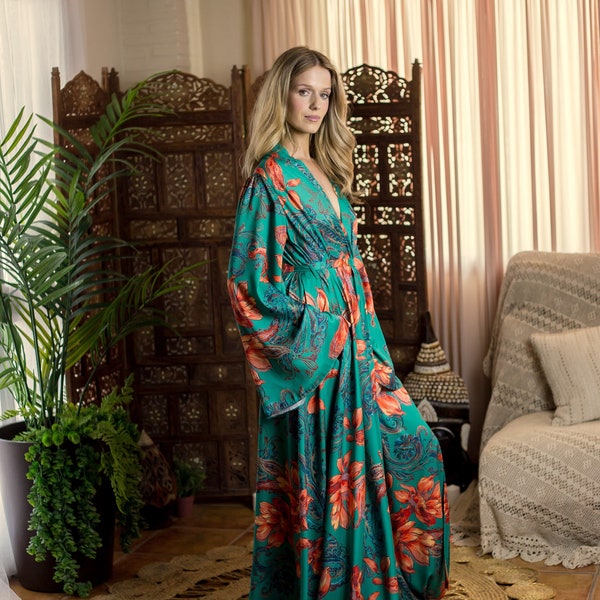 Bohemian Bridal Robe - Etsy