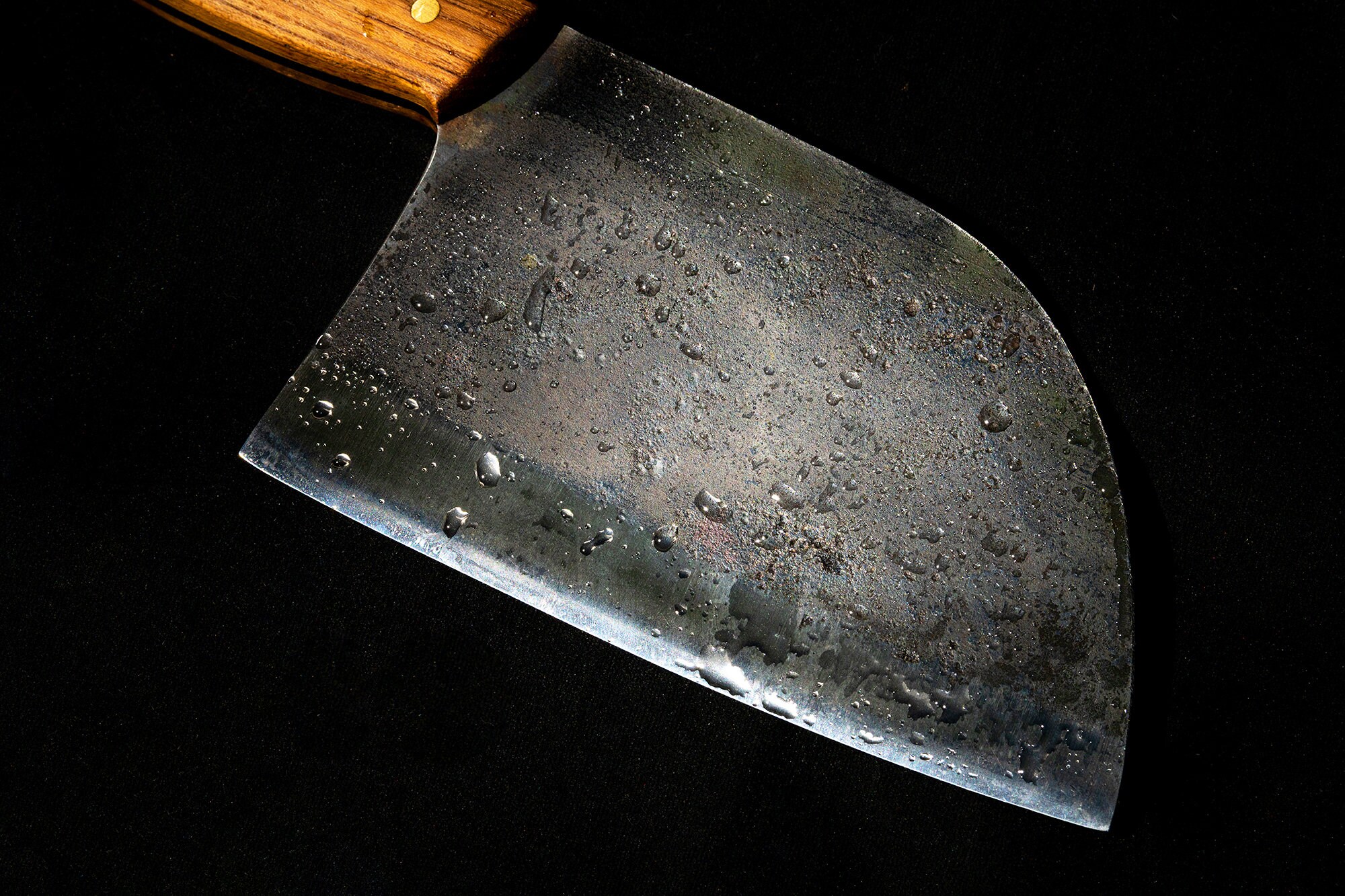 Serbian Chef Knife Custom Handmade Carbon Steel Kitchen Meat Cleaver ...