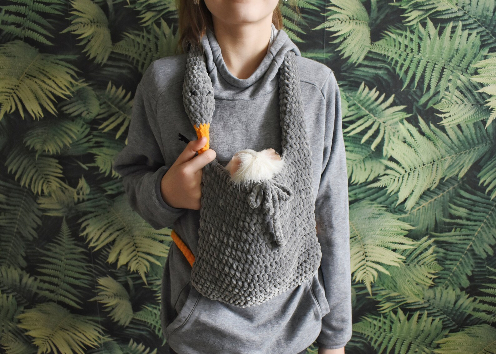 Gray Goose Carrier for Guinea Pig - Small Pet Soft Cozy Bonding Bag - Etsy
