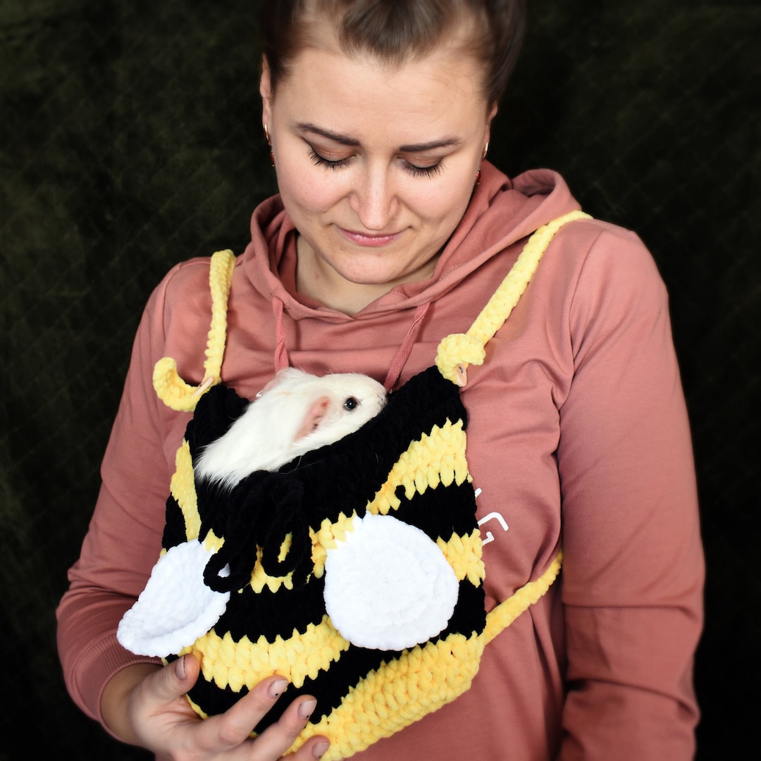 Guinea Pig Bee Carrier - Small Pet Soft Cozy Carrier - Etsy