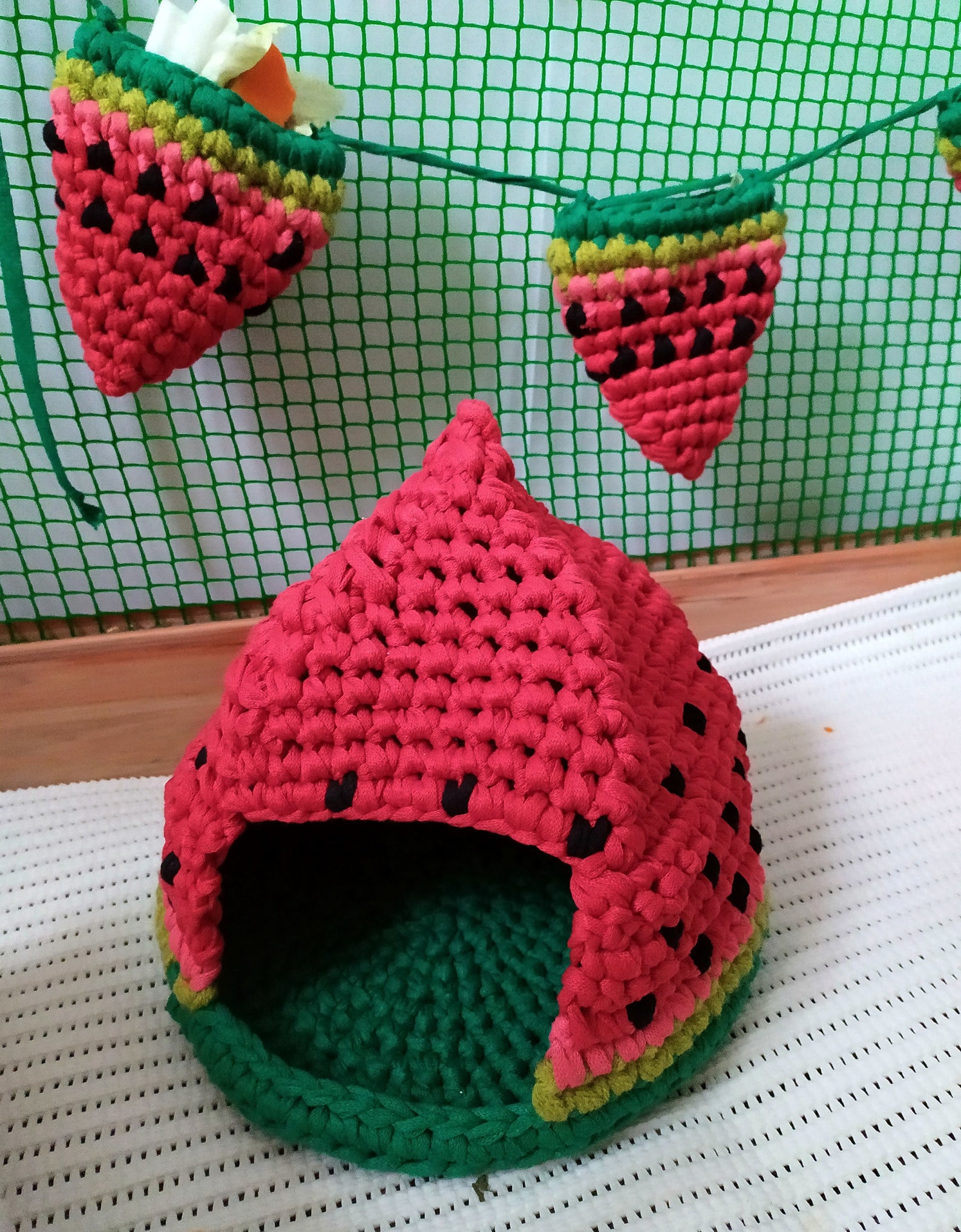 Guinea Pig Watermelon House for Cage. Small Pet House. Funny - Etsy
