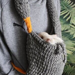 Gray Goose Carrier for Guinea Pig - Small Pet Soft Cozy Bonding Bag - Etsy
