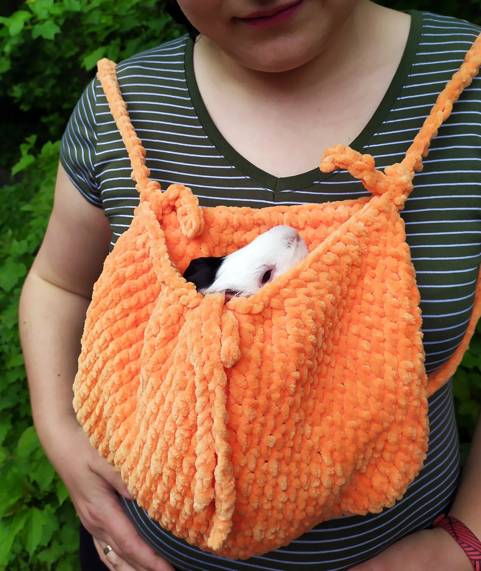 Guinea Pig Orange Carrier Small Pet Soft Cozy Carrier - Etsy