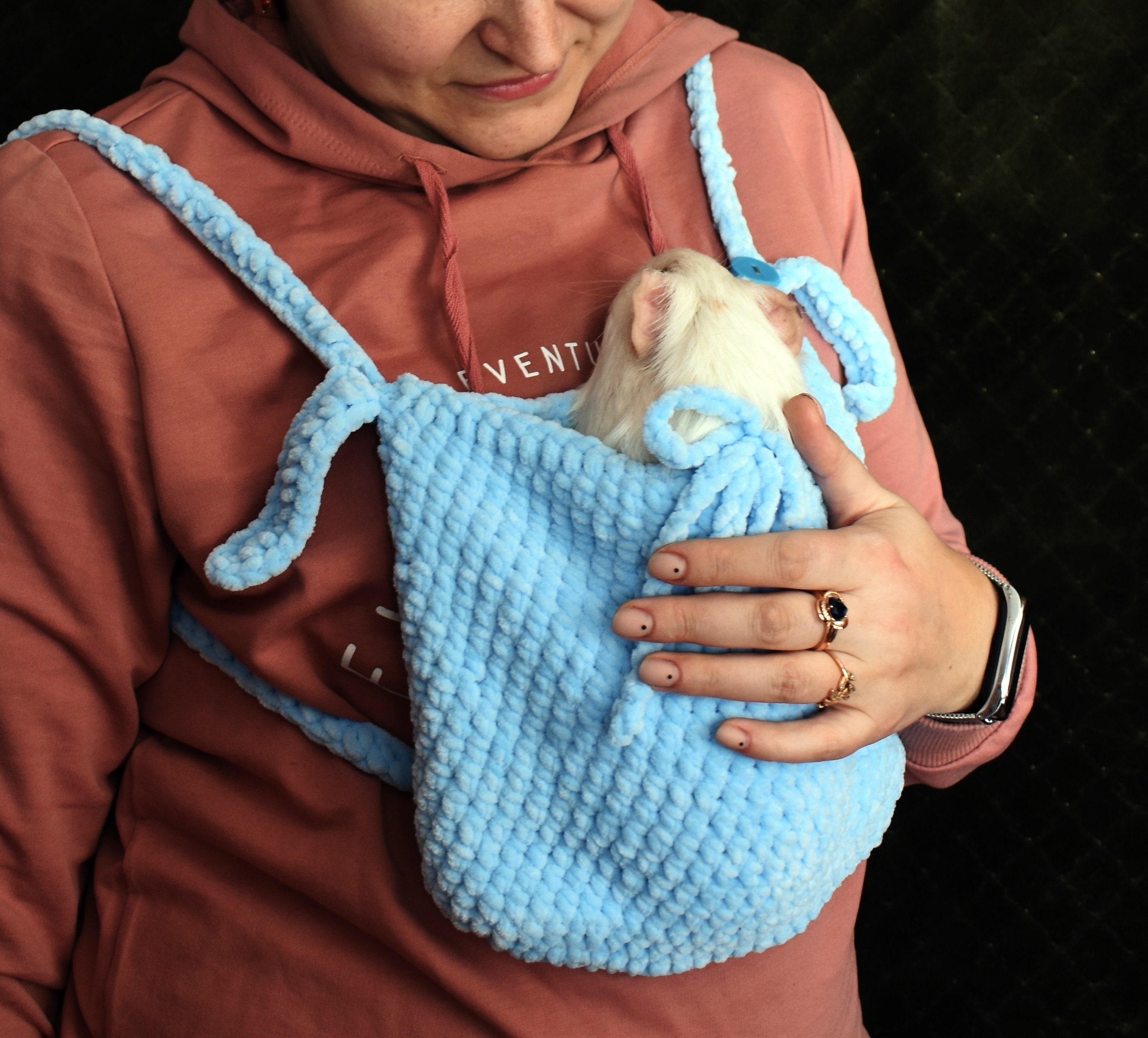 Guinea Pig Sky Blue Carrier Small Pet Soft Cozy Carrier | Etsy