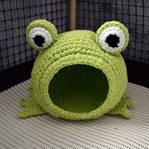 Guinea Pig Frog House for Cage. Small Pet House. Funny Guinea Pig Gift ...