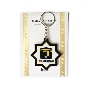 To Haram Makkah Madinah Keychain Set, Gift for Umrah Hajj, Kabaah ...