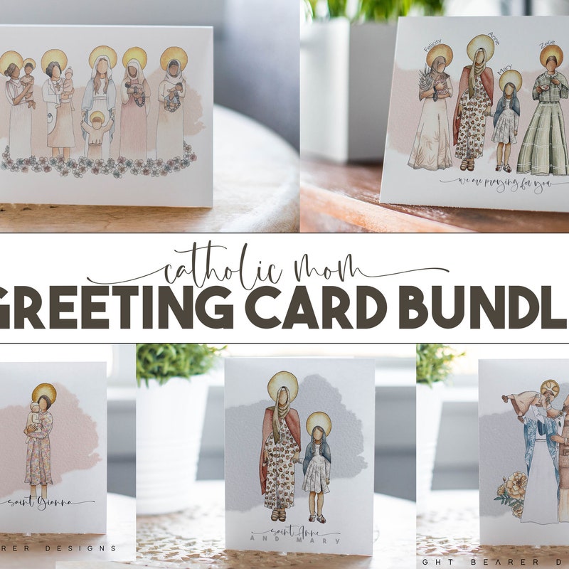Catholic Stationary Card - Etsy