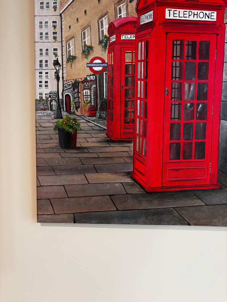 Red Phone Booth's - Etsy