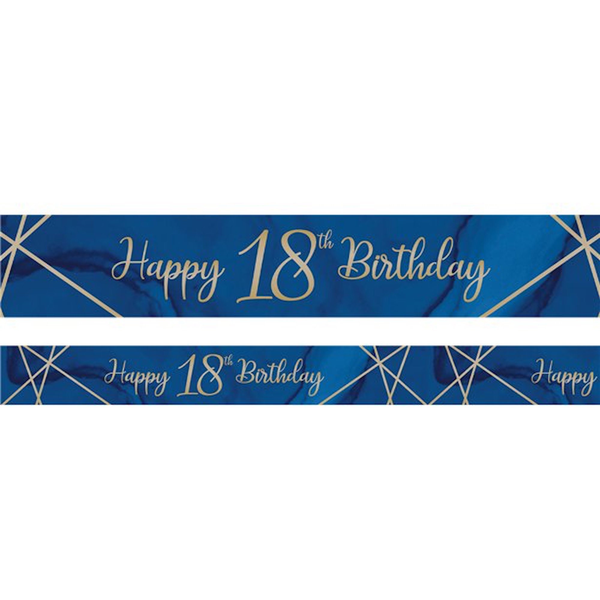 Happy 18th Birthday Banner