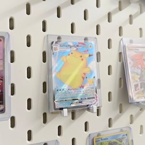 TCG Display Holder | IKEA SKÅDIS Uppsel Pegboard Accessory | Toploader ...