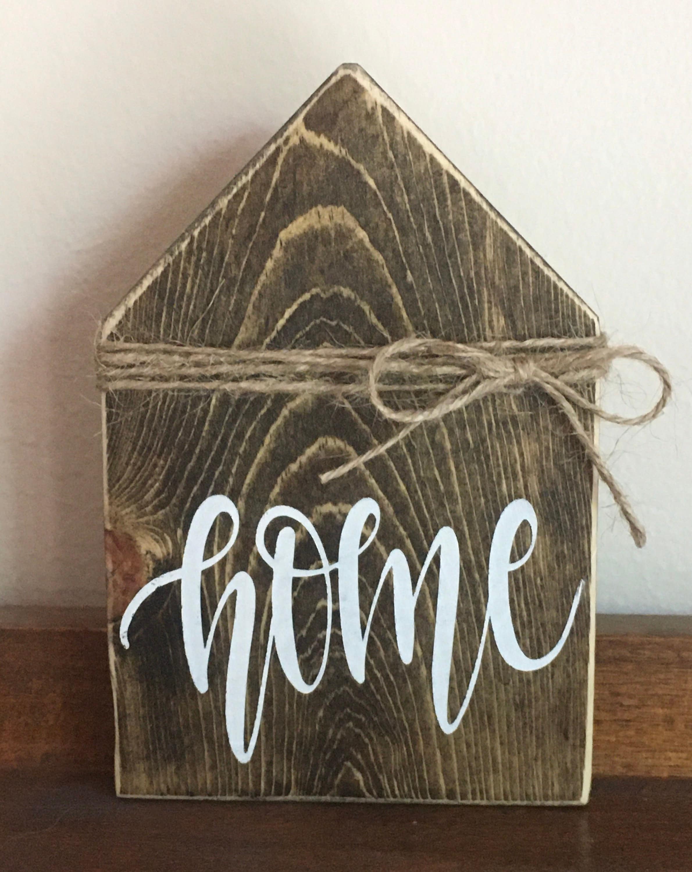 Small Home Signs/tiered Tray Decor/farmhouse Style/rustic - Etsy