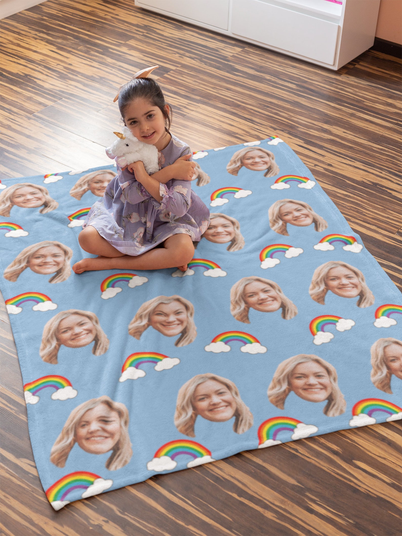 Custom Face Blanket Personalized Throw Blanket Custom Photo - Etsy