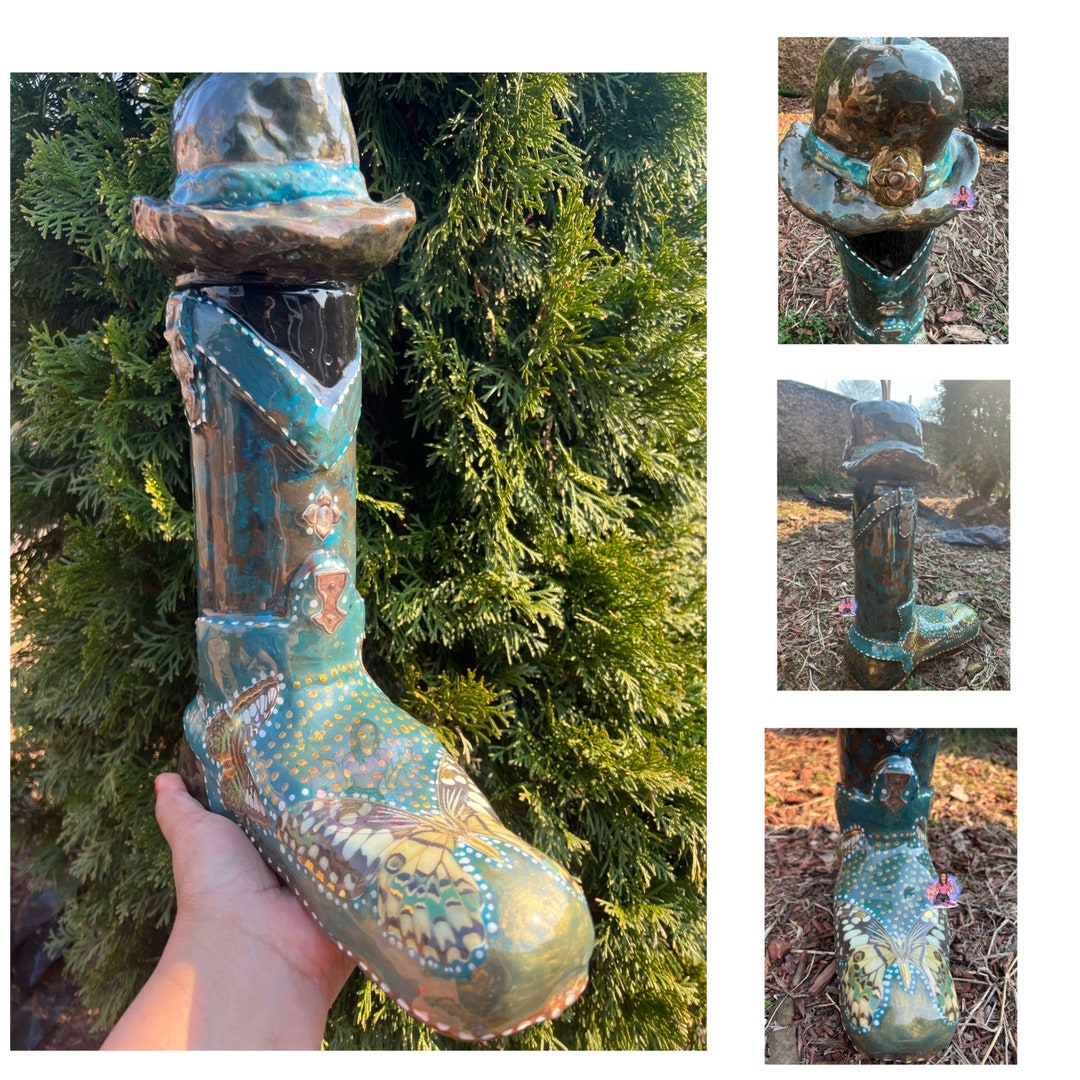 Cowgirl Boots Tumbler, 3d Tumbler, Boot and Hat Tumbler - Etsy