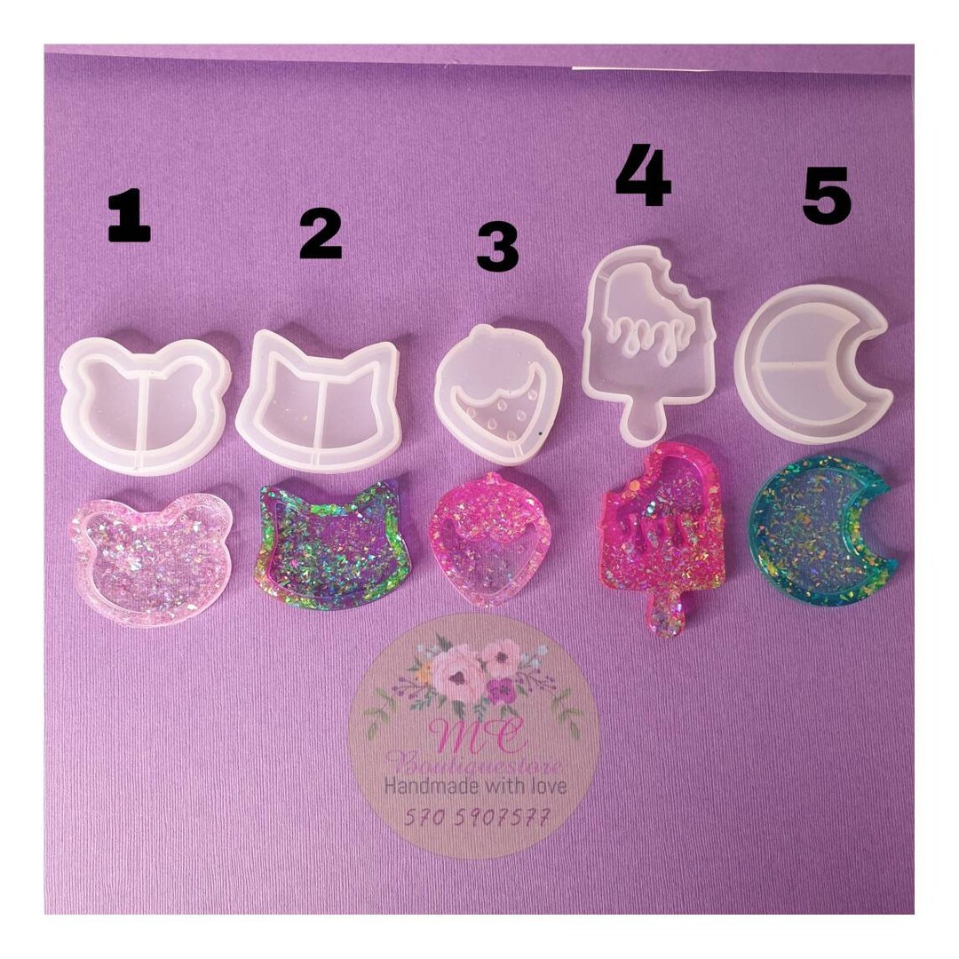 Silicon Mold for Epoxy Uv Keychain Resin ,pendant - Etsy