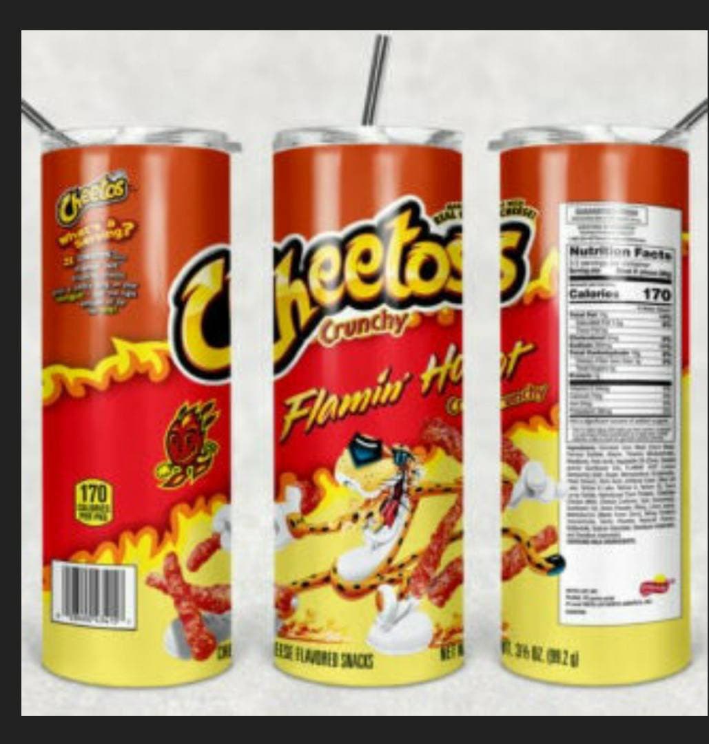 Cheetos Custom Tumbler epoxy Tumbler Personalized With - Etsy