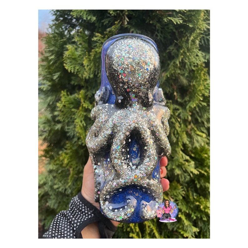3D Custom Octopus Tumbler Epoxy Tumbler,beach Loved - Etsy