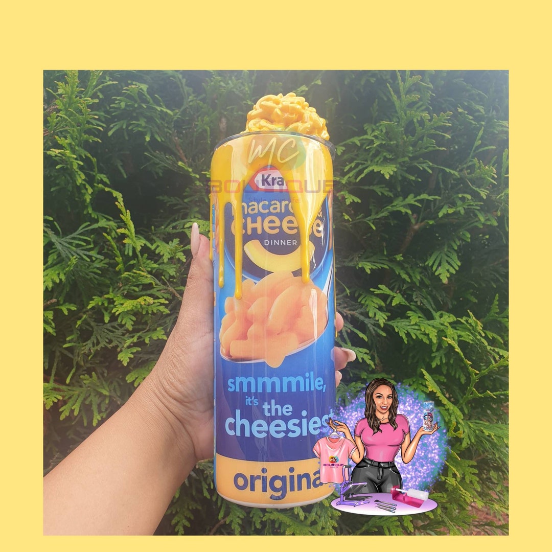 Macaroni and Cheese Custom Tumbler -epoxy Tumbler Personalized With ...